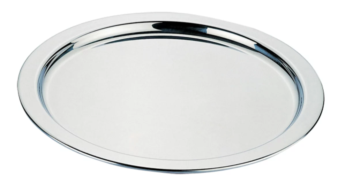 Plateau inox rond 46cm | De Kookplaneet